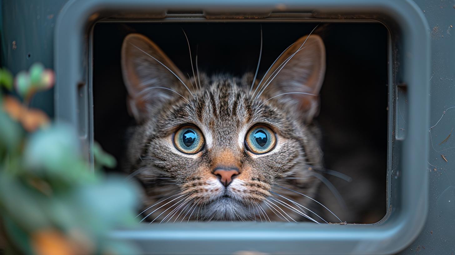 What Steps Guide Cats to Master Cat Doors? - Pet Health Advisor