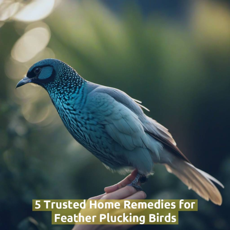 5 Trusted Home Remedies for Feather Plucking Birds - Pet Health Advisor