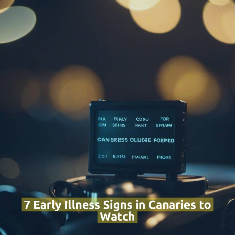 7 Early Illness Signs in Canaries to Watch - Pet Health Advisor