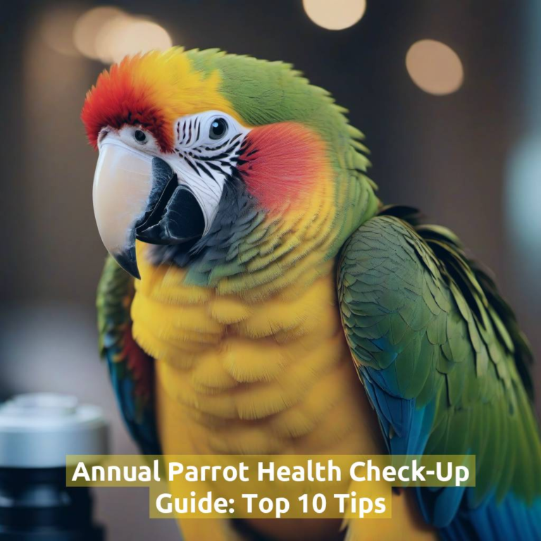 Annual Parrot Health Check-Up Guide: Top 10 Tips - Pet Health Advisor