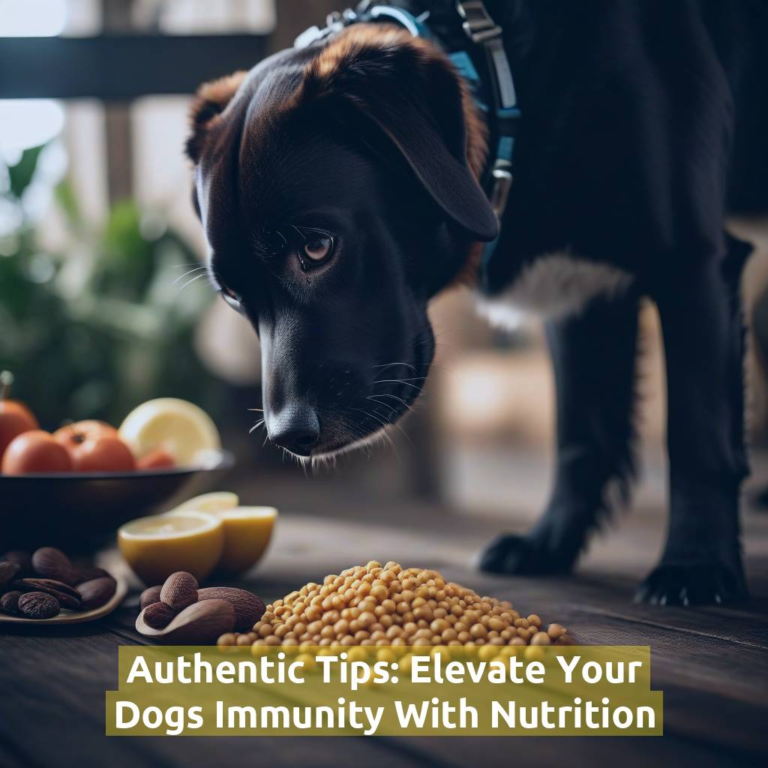 Authentic Tips: Elevate Your Dogs Immunity With Nutrition - Pet Health ...