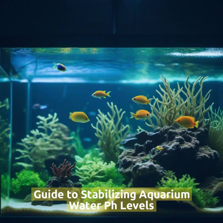 Guide to Stabilizing Aquarium Water Ph Levels - Pet Health Advisor