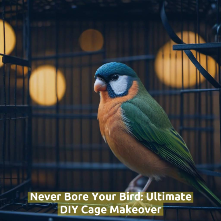 Never Bore Your Bird: Ultimate DIY Cage Makeover - Pet Health Advisor