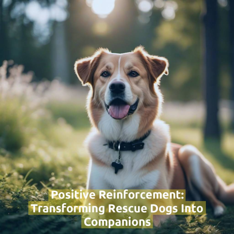 Positive Reinforcement: Transforming Rescue Dogs Into Companions - Pet ...