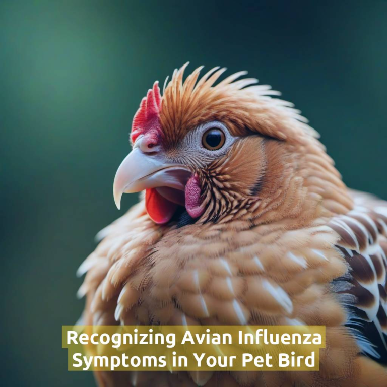 Recognizing Avian Influenza Symptoms in Your Pet Bird - Pet Health Advisor