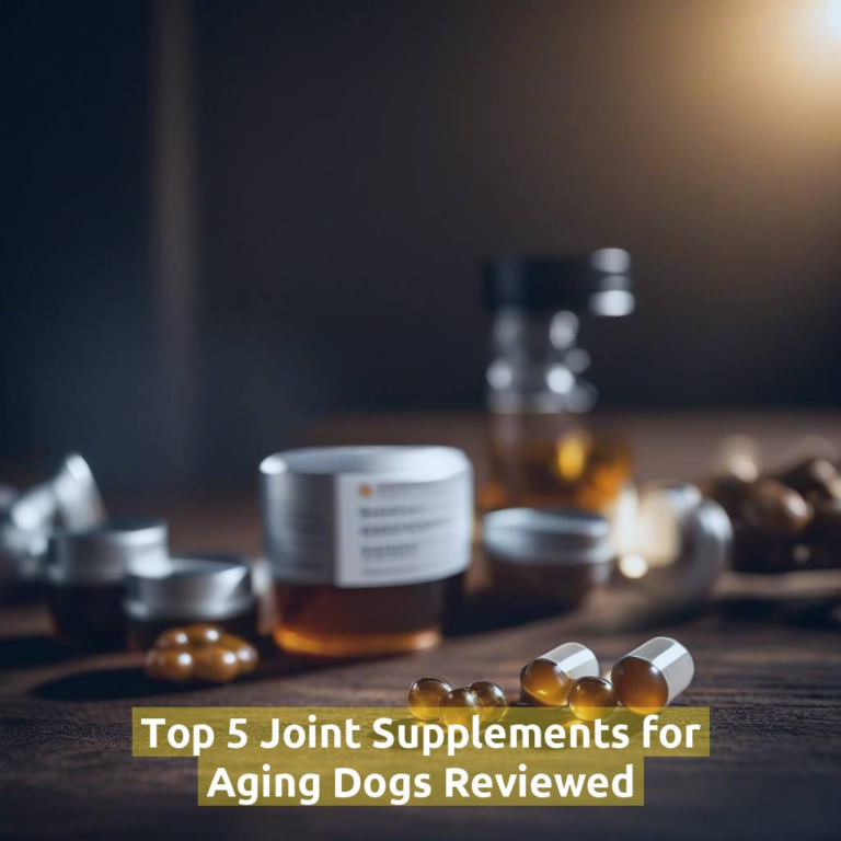 Top 5 Joint Supplements for Aging Dogs Reviewed - Pet Health Advisor