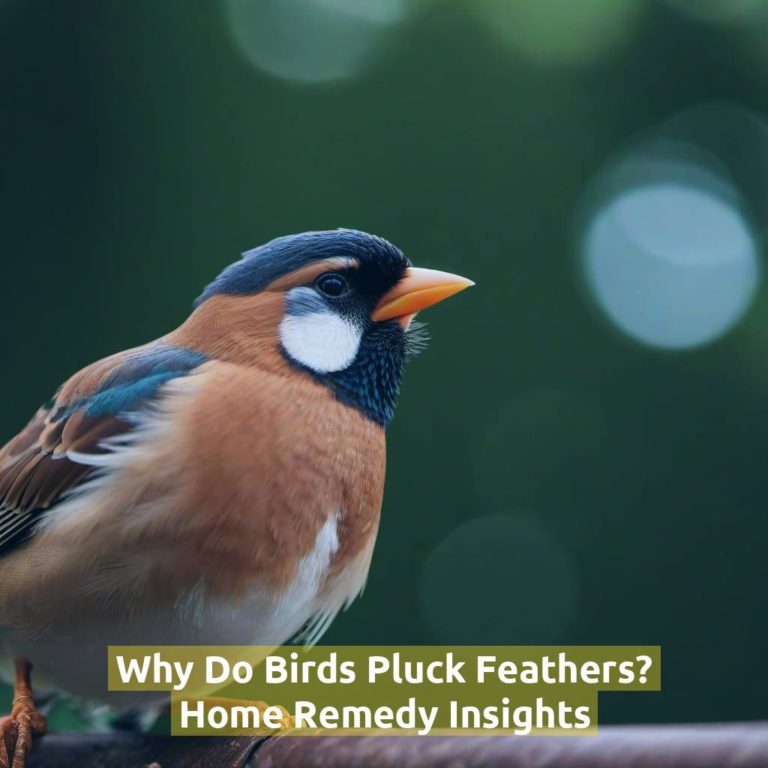 Why Do Birds Pluck Feathers? Home Remedy Insights - Pet Health Advisor